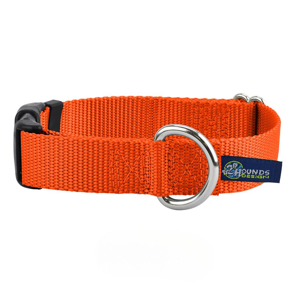 1″ Rust Nylon Dog Collar – Norfie